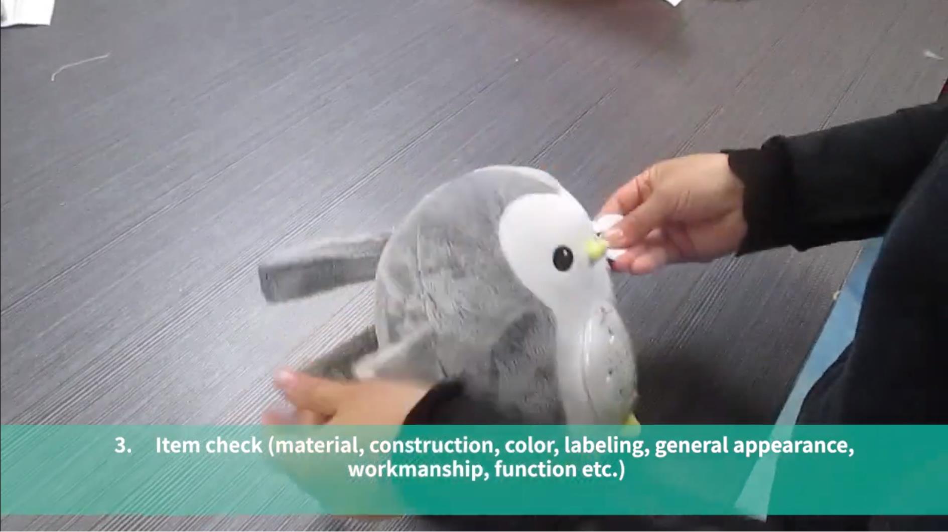 Watch Our Videos: Stuffed Toy Specification Check